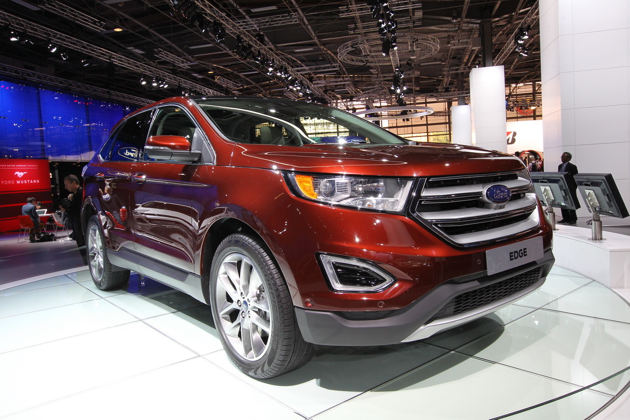 Le Ford Edge accoste au Mondial de l'automobile 2014