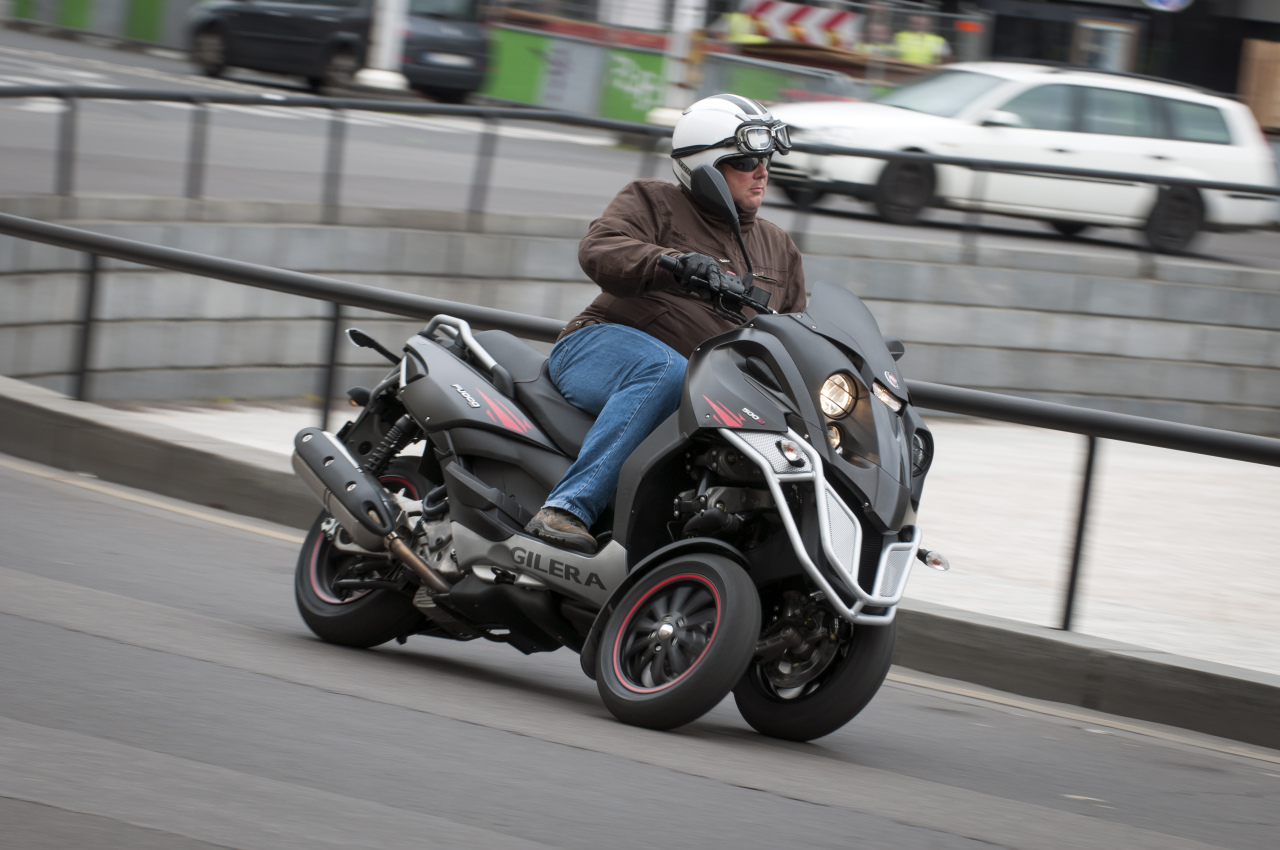 Tous les tricycles du groupe Piaggio pour les titulaires du permis B