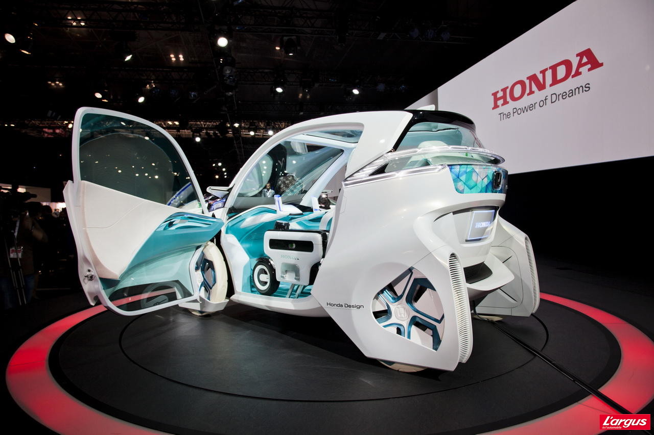 Diaporama et photos - Honda Micro Commuter : Star Trek en ville | L'Argus