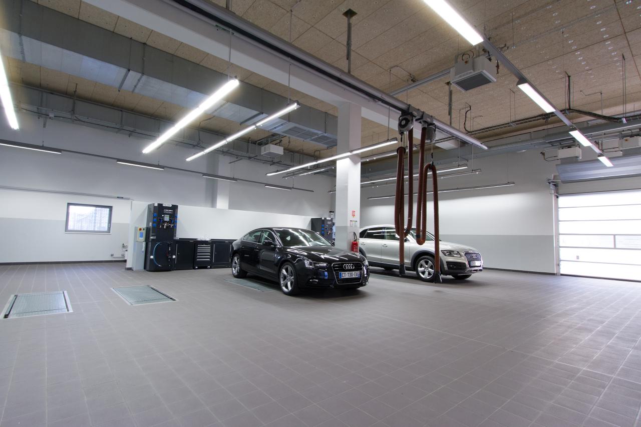 Photo 25 - A Vélizy, PGA inaugure le plus grand Terminal Audi de France