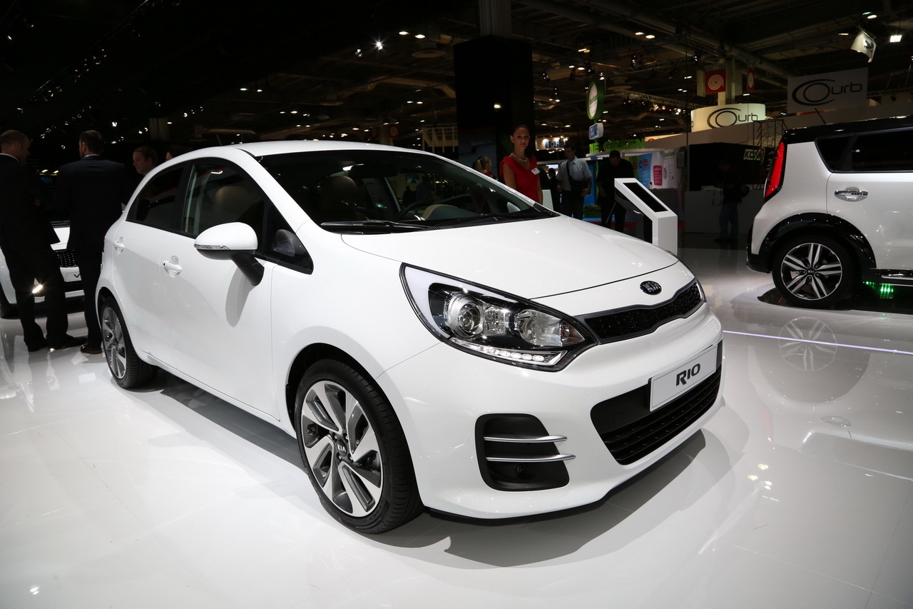 La Kia Rio s'offre un restylage pour le Mondial de l'automobile - Photo ...