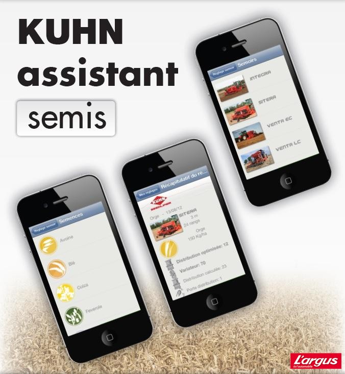 Diaporama et photos - Kuhn lance une application Smartphone destinée ...