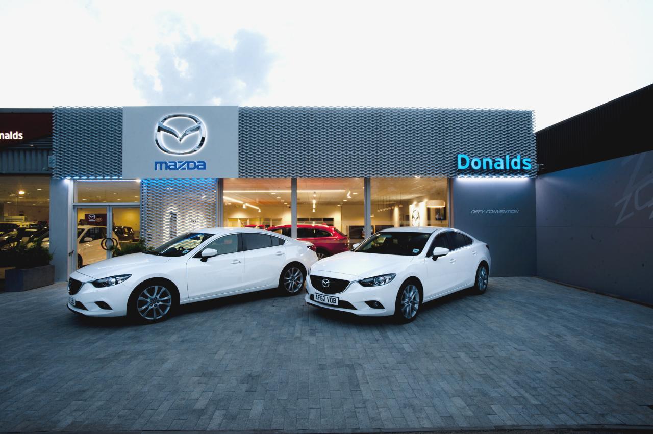 Diaporama et photos - Un nouveau look pour le réseau Mazda | L'Argus