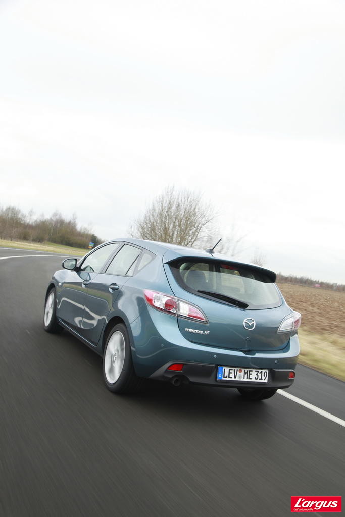 Diaporama et photos - Essai Mazda 3 1.6 MZ-CD | L'Argus