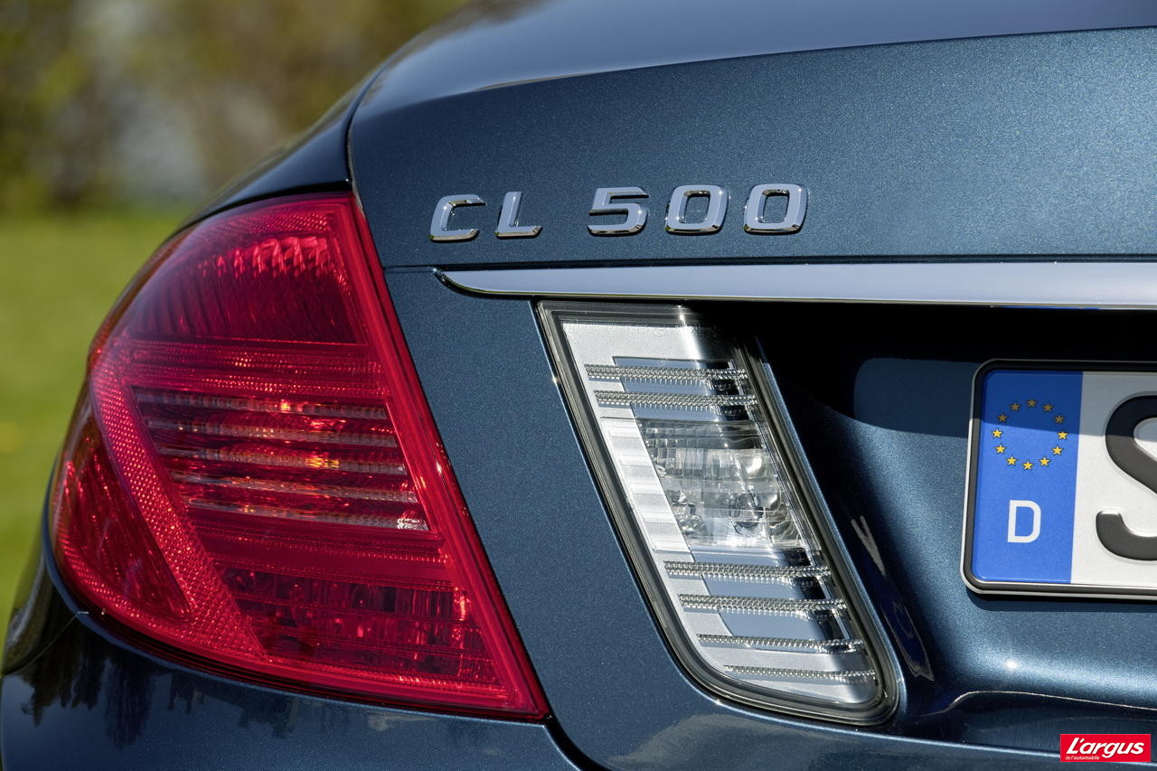 Diaporama et photos - Essai Mercedes CL 500 Blue Efficiency | L'Argus