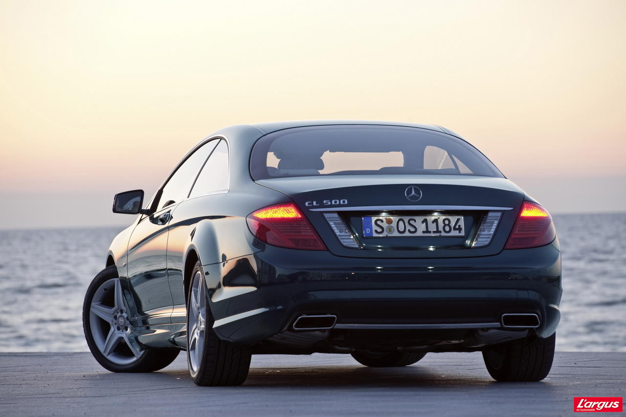 Diaporama et photos - Essai Mercedes CL 500 Blue Efficiency | L'Argus
