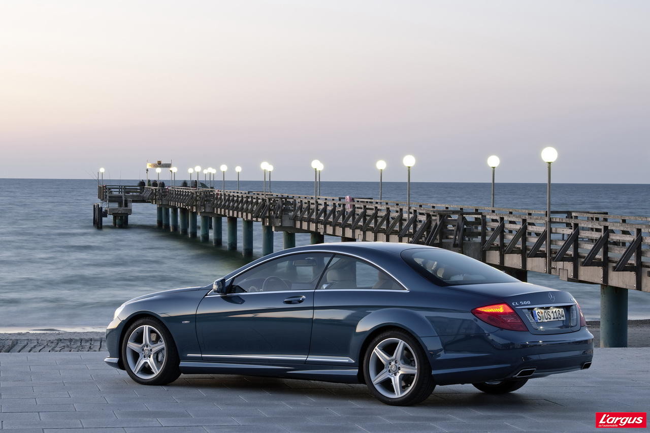 Diaporama et photos - Essai Mercedes CL 500 Blue Efficiency | L'Argus