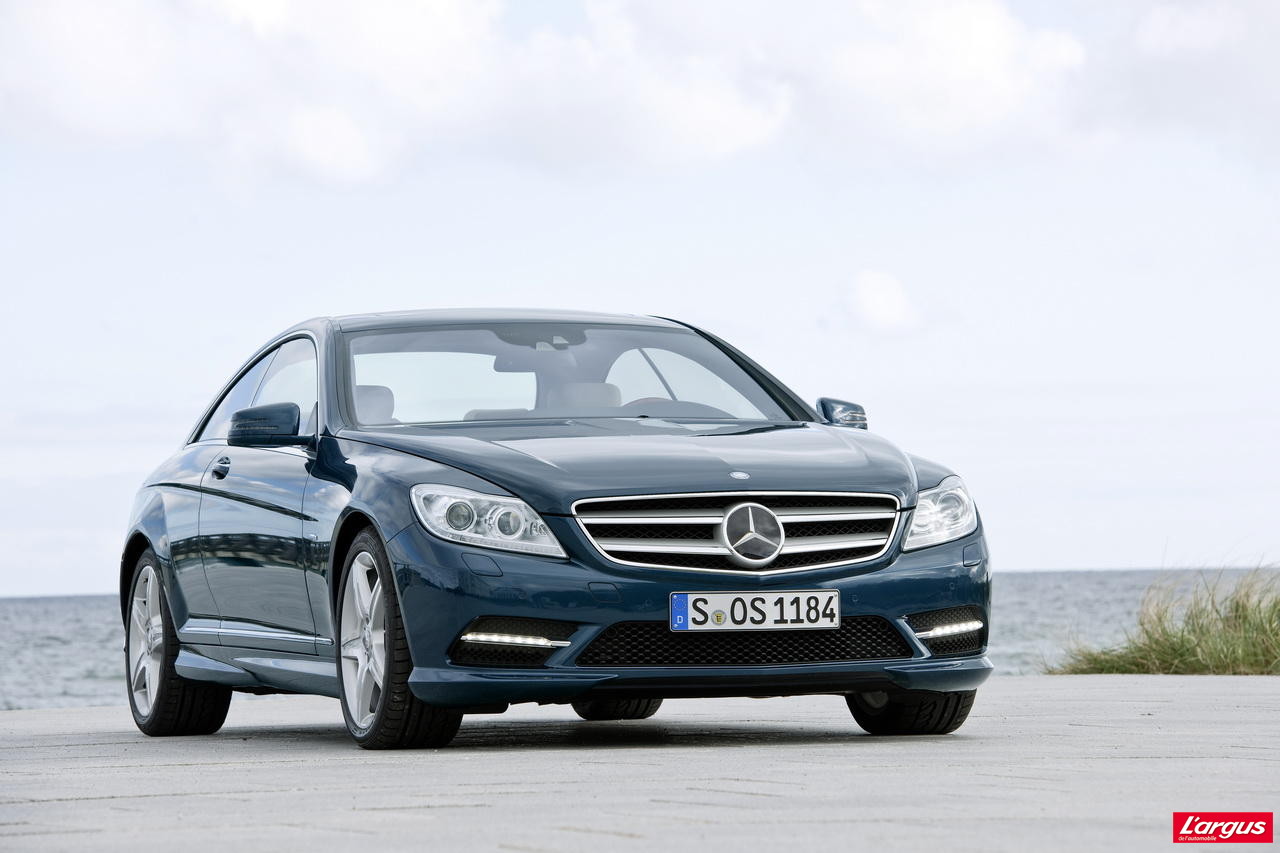 Diaporama et photos - Essai Mercedes CL 500 Blue Efficiency | L'Argus