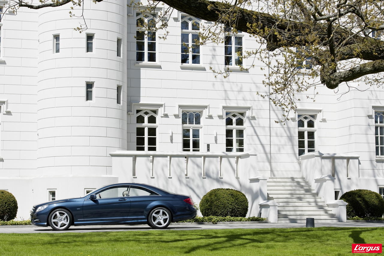 Diaporama et photos - Essai Mercedes CL 500 Blue Efficiency | L'Argus