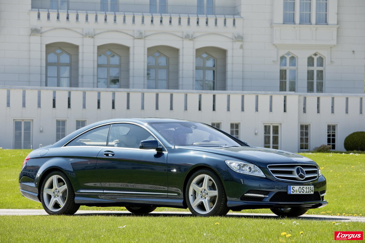 Diaporama et photos - Essai Mercedes CL 500 Blue Efficiency | L'Argus