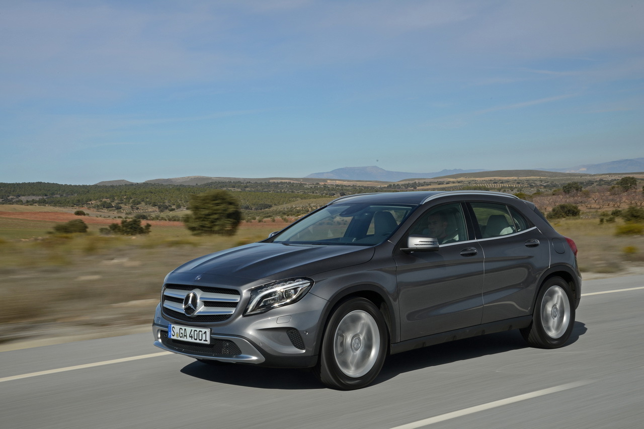 Photo 16 - Essai du Mercedes GLA (2014) : un avant goût de 4X4