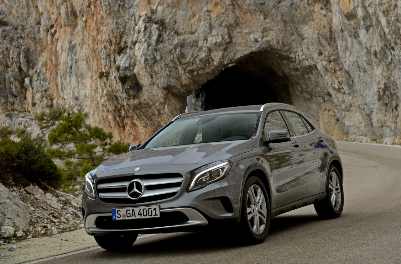Photo 22 - Essai du Mercedes GLA (2014) : un avant goût de 4X4