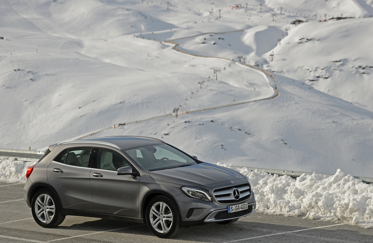 Photo 25 - Essai du Mercedes GLA (2014) : un avant goût de 4X4