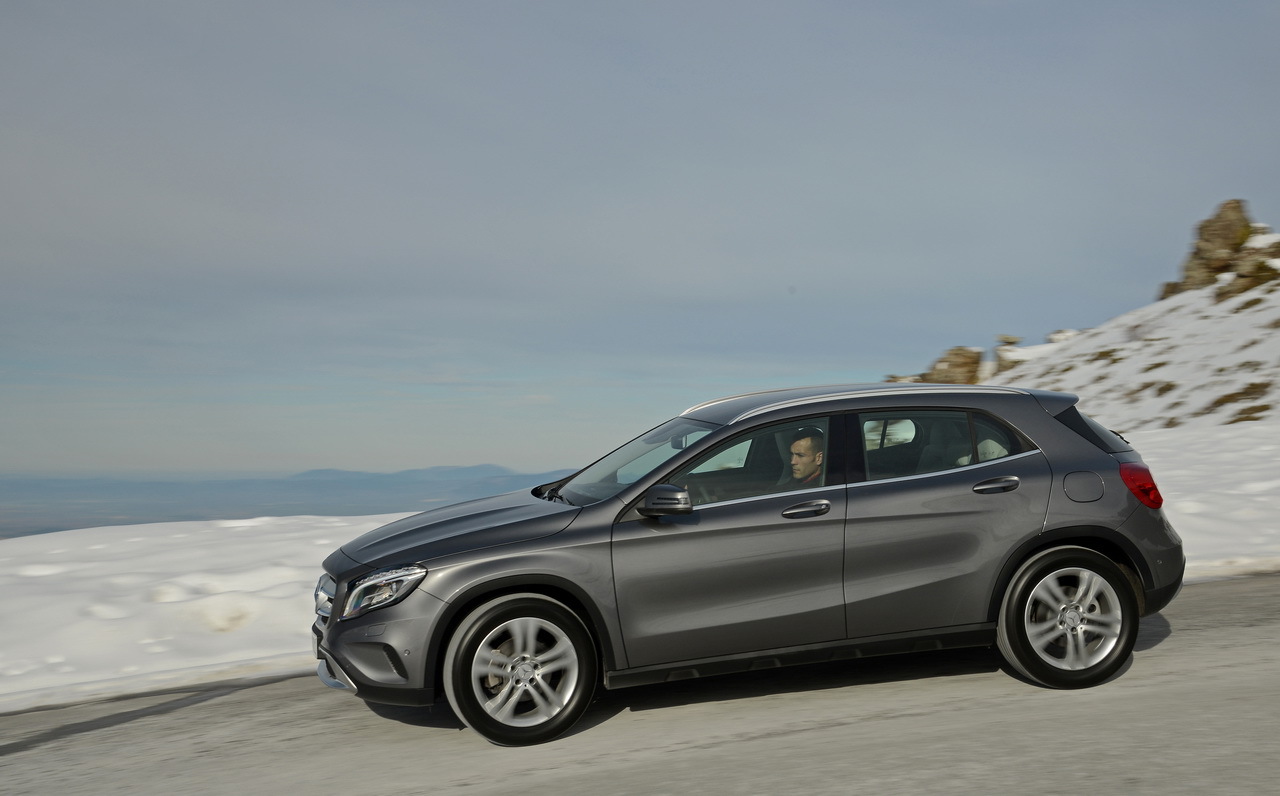Photo 27 - Essai du Mercedes GLA (2014) : un avant goût de 4X4