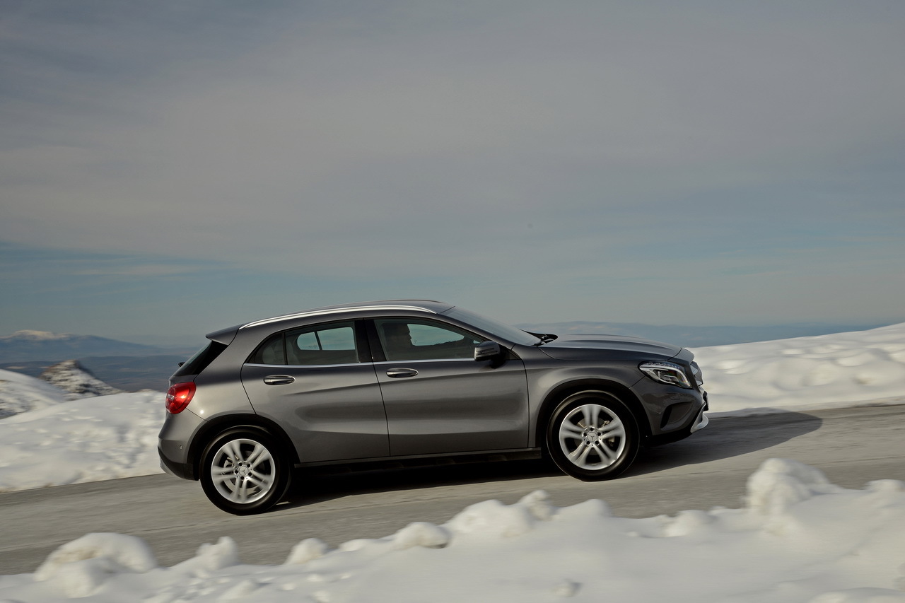 Photo 29 - Essai du Mercedes GLA (2014) : un avant goût de 4X4