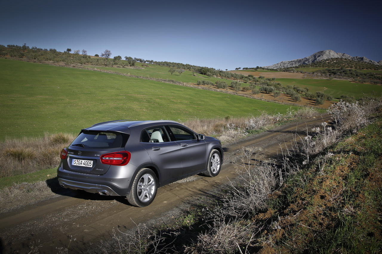 Essai du Mercedes GLA (2014) : un avant goût de 4X4