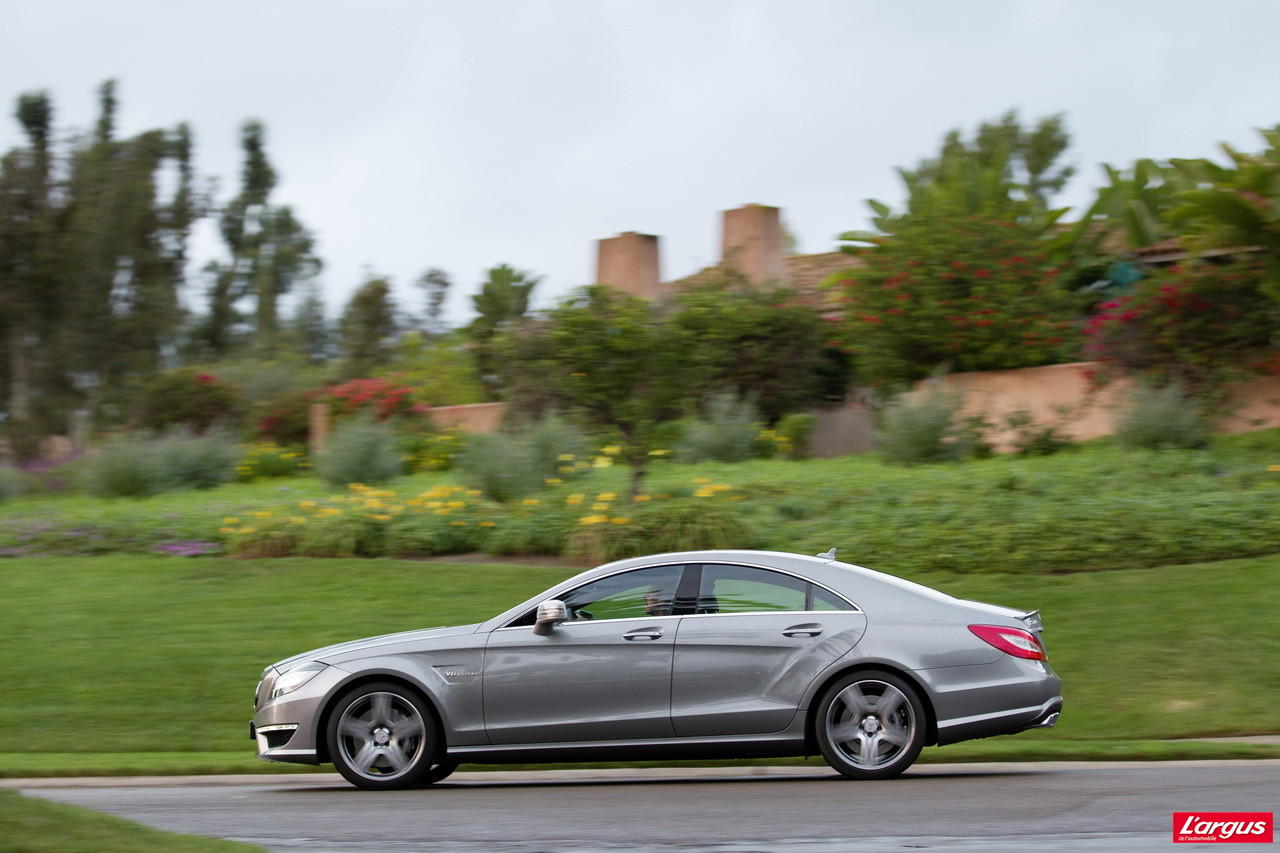 Photo 64 - Mercedes CLS 63 AMG, montée en puissance