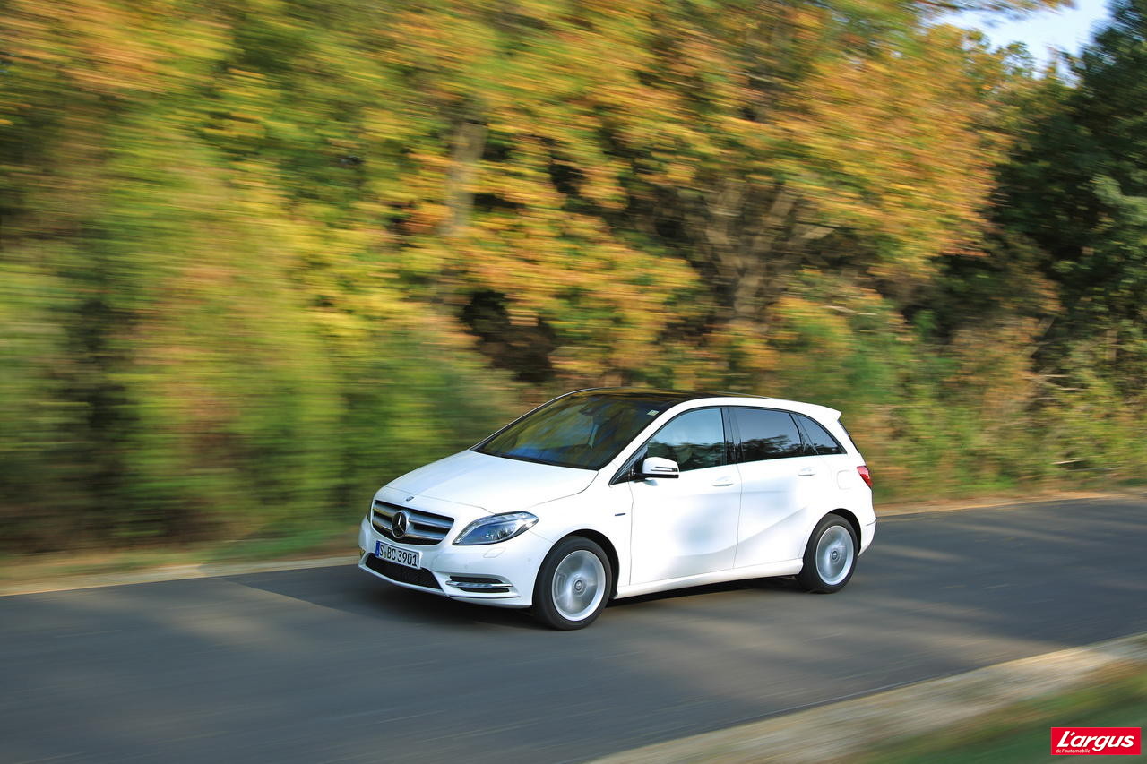 Diaporama et photos - Le nouveau Classe B à l'essai | L'Argus