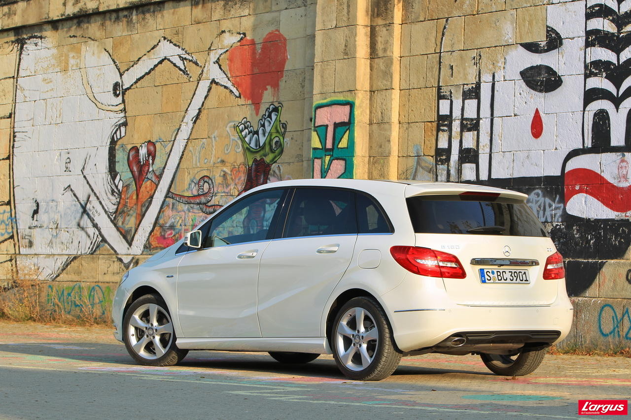 Diaporama et photos - Le nouveau Classe B à l'essai | L'Argus