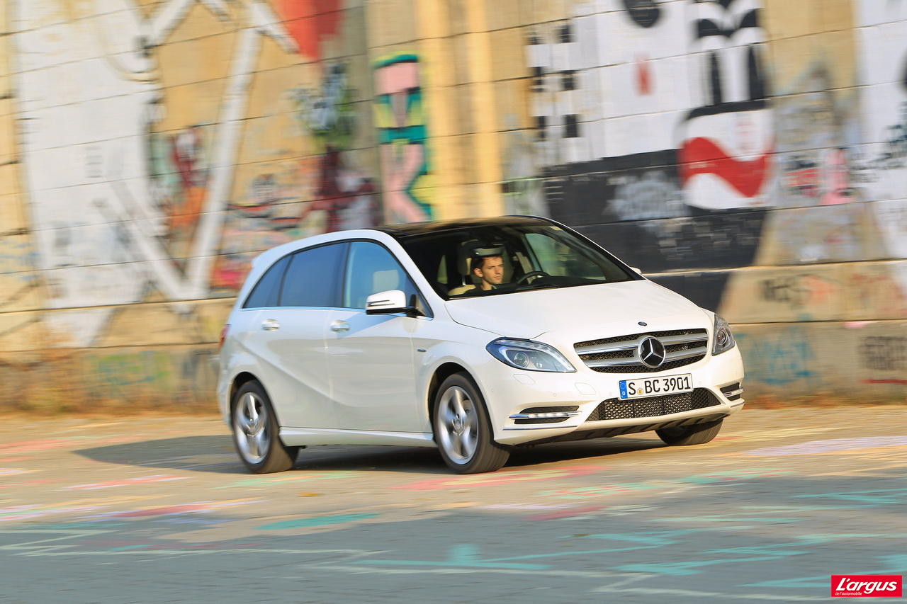 Diaporama et photos - Le nouveau Classe B à l'essai | L'Argus