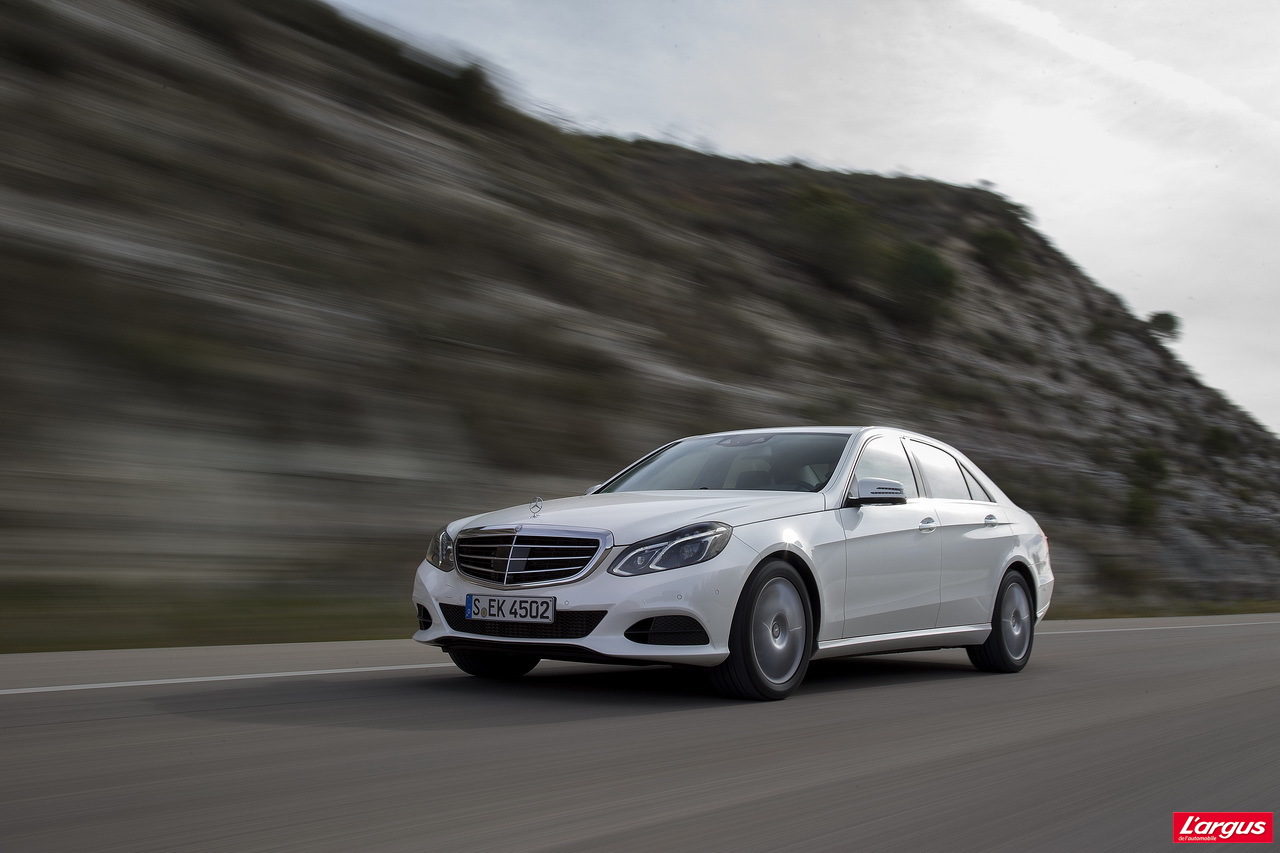 Diaporama et photos - La Classe E 250 CDI restylée à l'essai | L'Argus