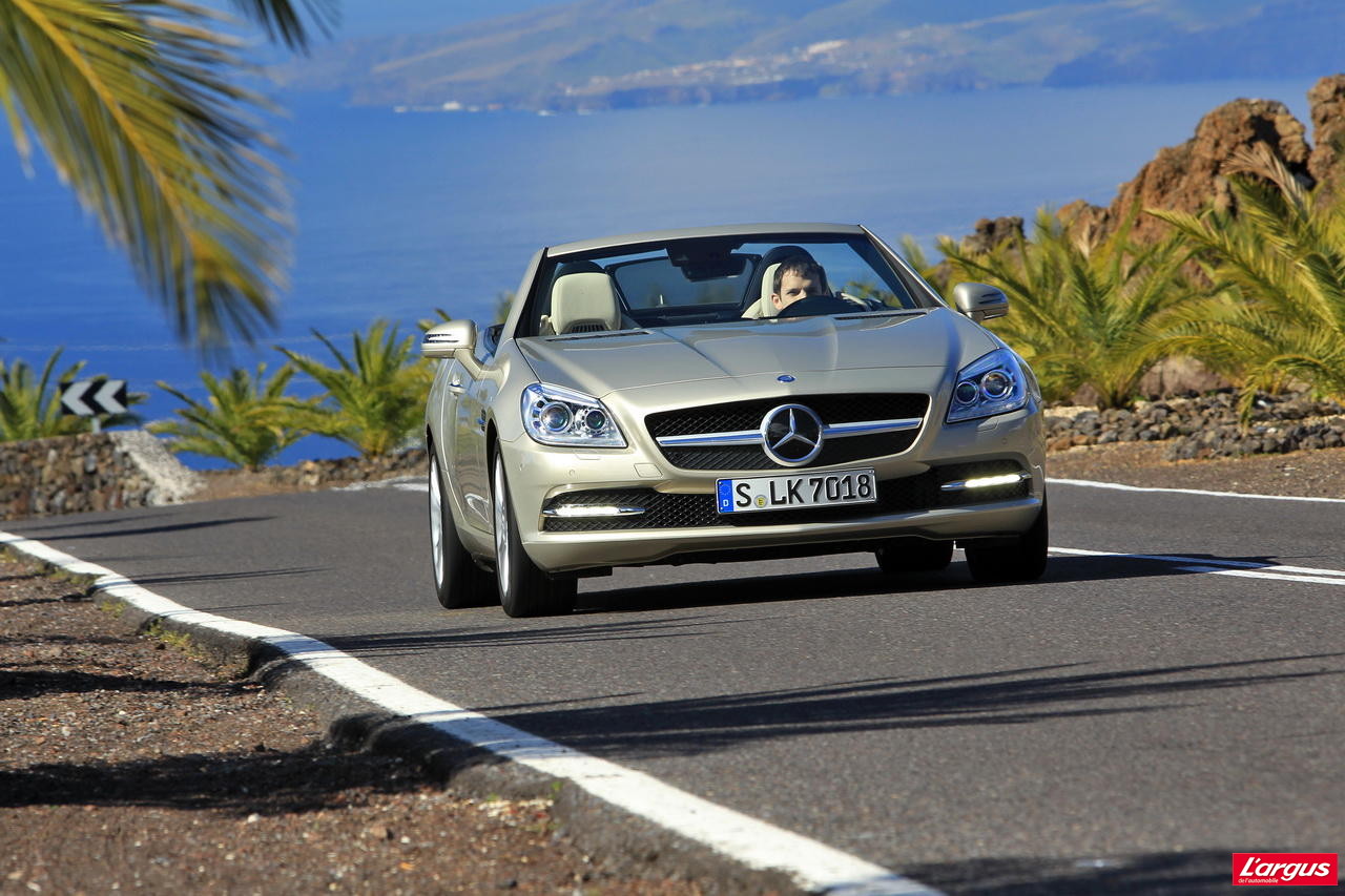 Diaporama et photos - Nouveau Mercedes SLK : déjà à l'essai ! | L'Argus