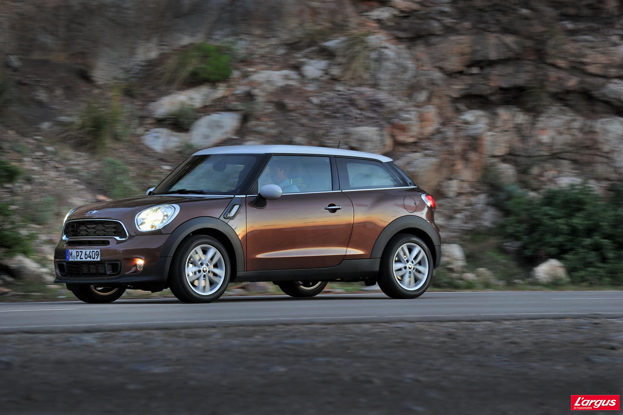 Diaporama et photos - La Mini Paceman Cooper S à l'essai | L'Argus