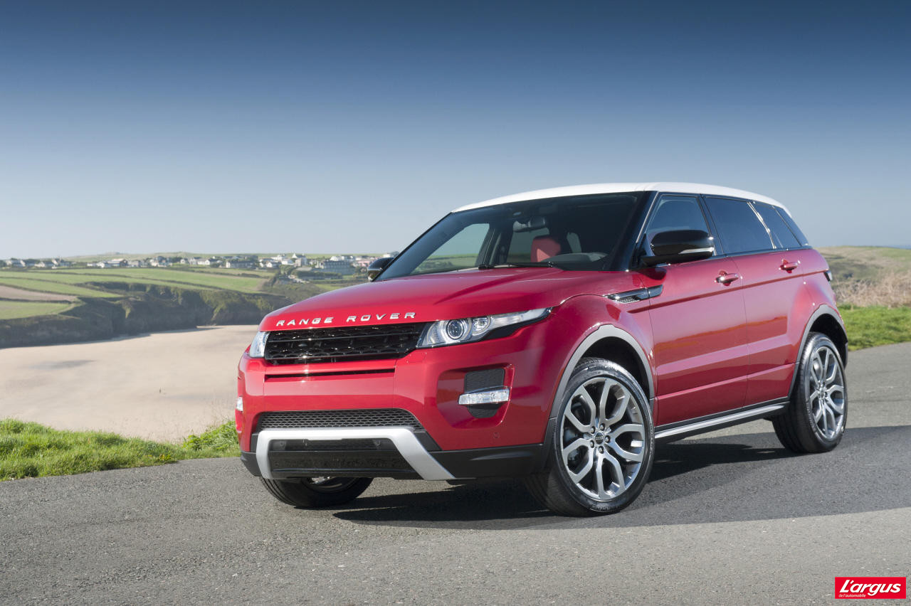 Land Rover Evoque : tarifs haut de gamme