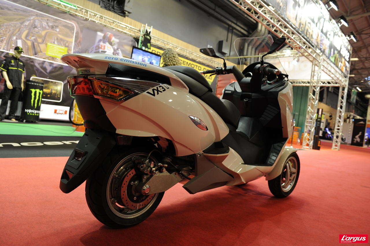 Diaporama et photos - Salon de la Moto 2011 : Vectrix VX-3 Li + | L'Argus