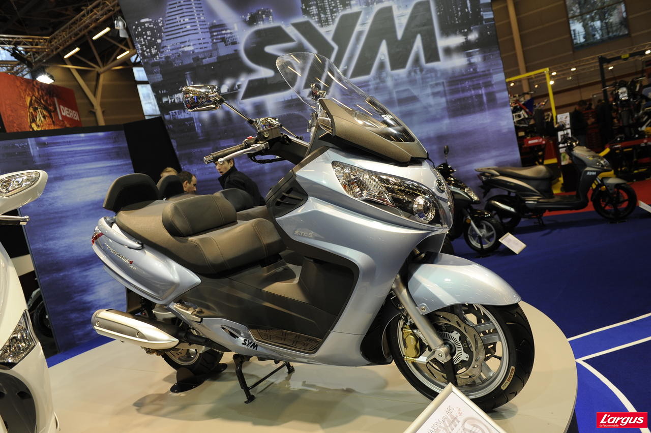 Diaporama et photos - Salon de la Moto 2011 : Sym Maxsym 600 Abs | L'Argus