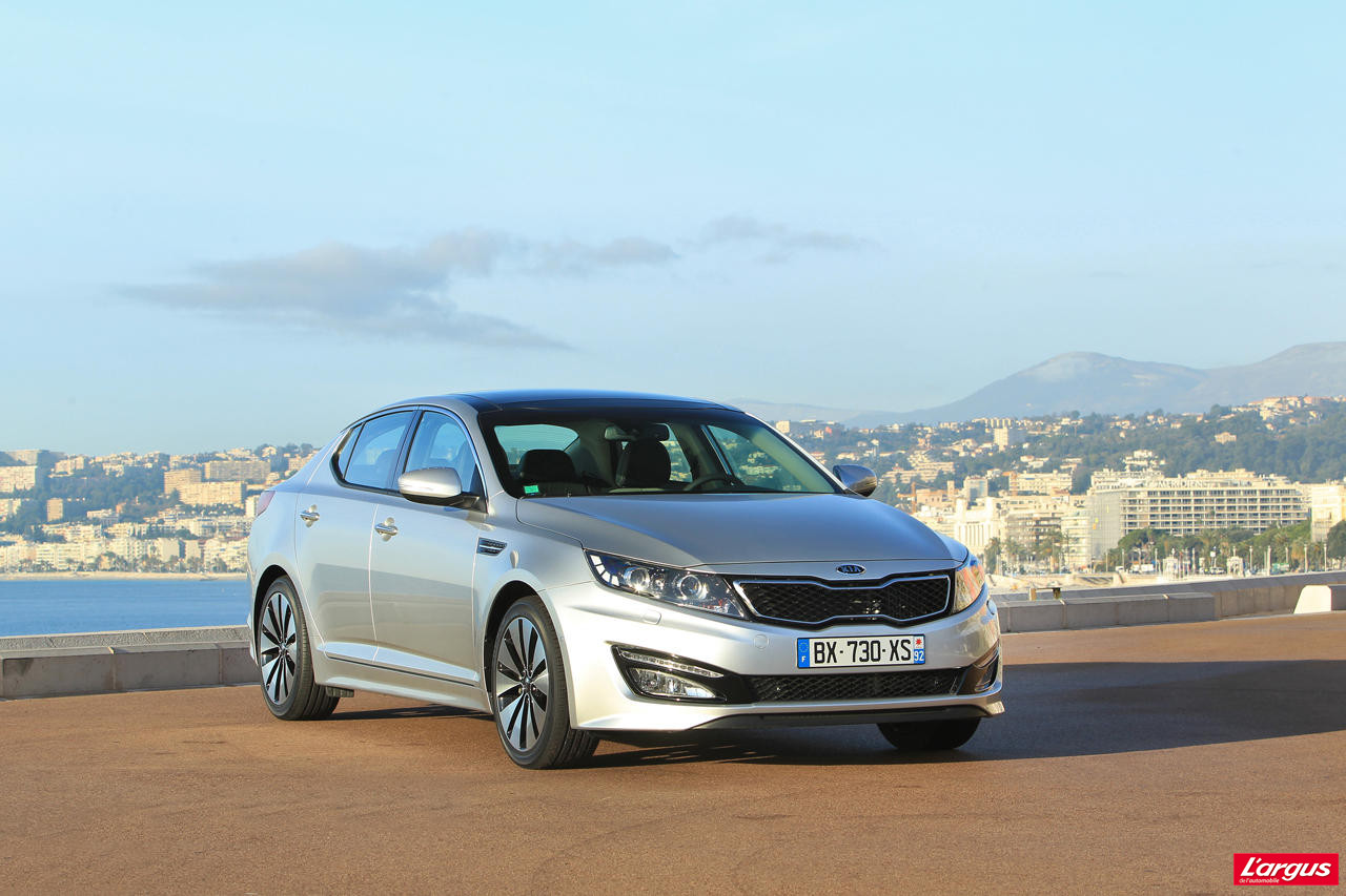Diaporama et photos - Kia Optima : le style d'abord | L'Argus