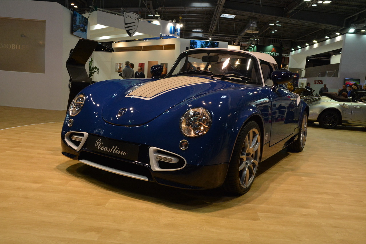 PGO Cevennes : une série Coastline pour le Mondial de l'Automobile