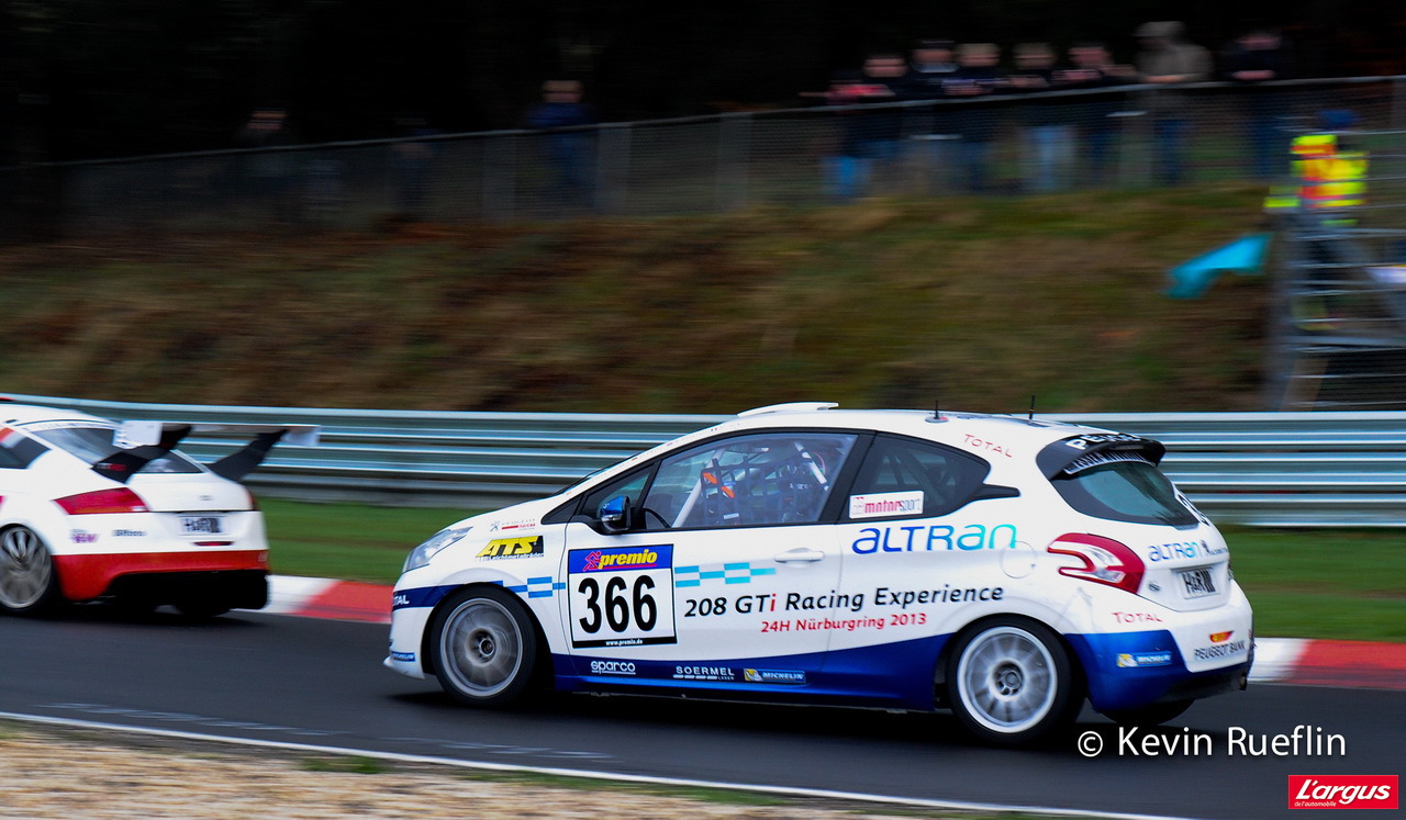 4h du Nürburgring en Peugeot 208 Racing Cup, acte 2