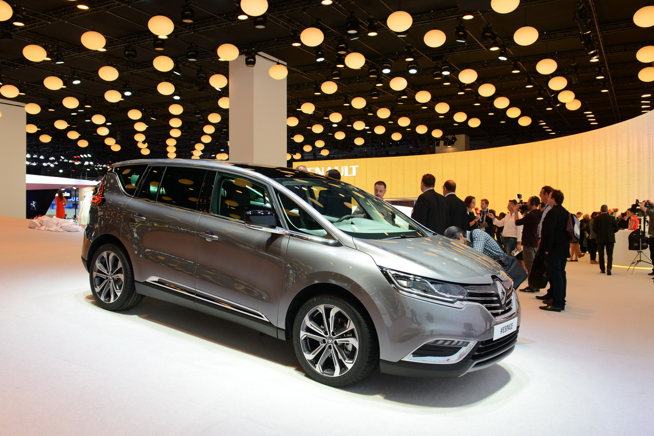 Renault Espace V : photos et vidéos Espace 2015 au Mondial de l'Auto ...