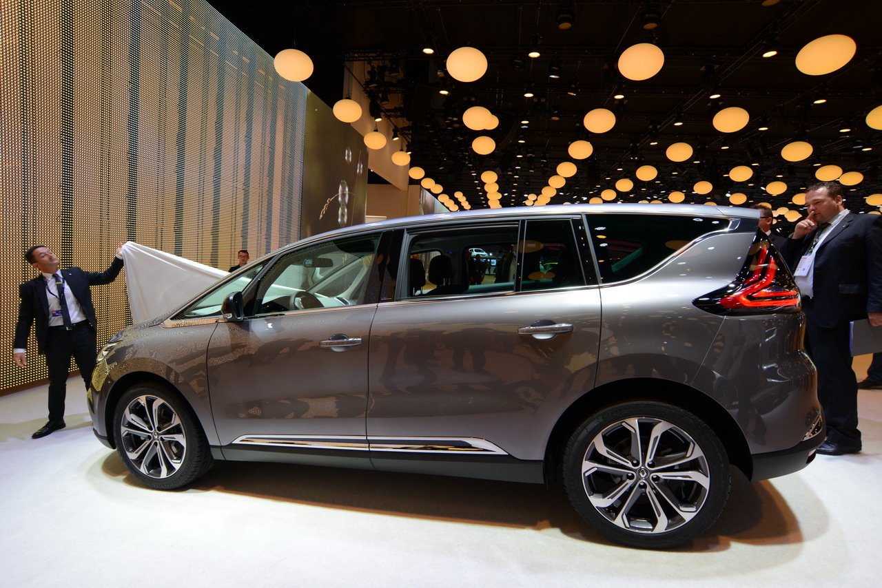 Renault Espace V : photos et vidéos Espace 2015 au Mondial de l'Auto ...