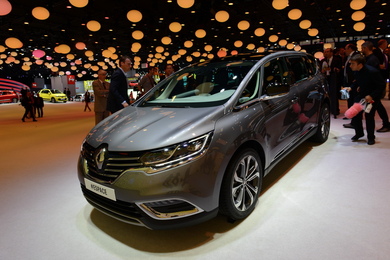 Renault Espace V : photos et vidéos Espace 2015 au Mondial de l'Auto ...