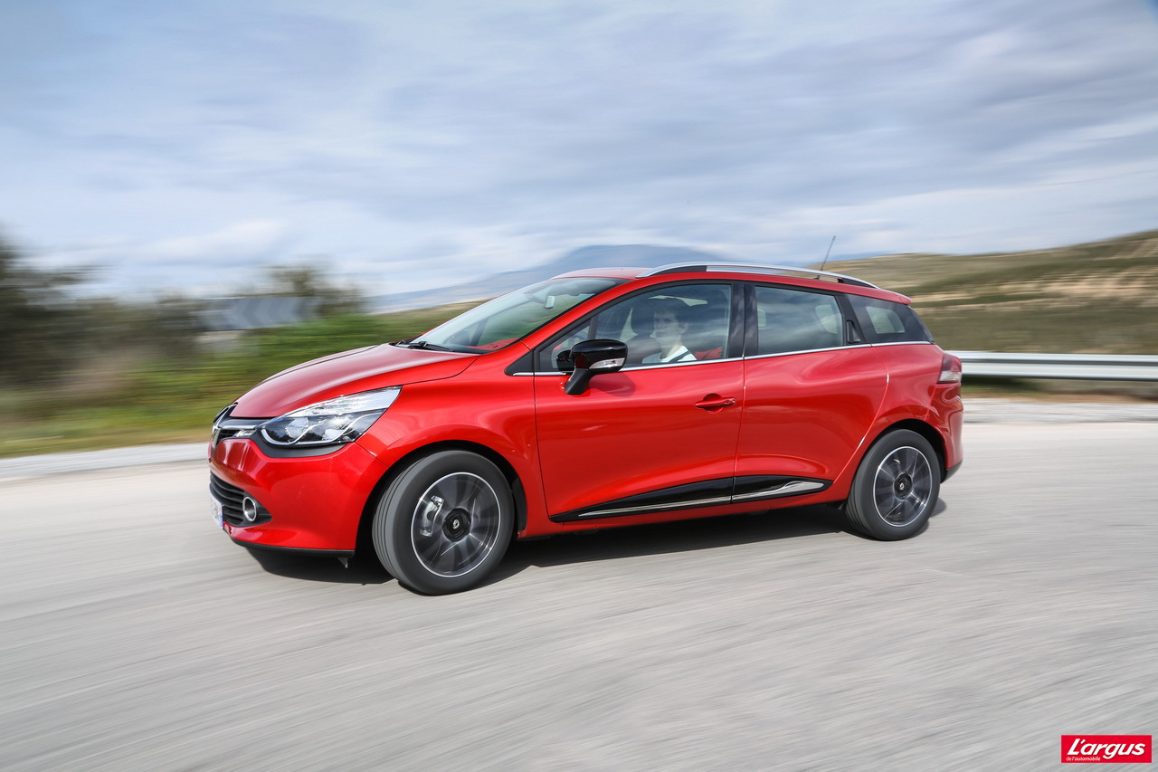 Diaporama et photos - La Clio IV break à l'essai | L'Argus