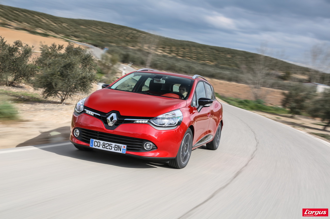 Photo 7 - La Clio IV break à l'essai
