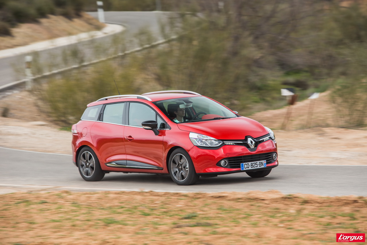Diaporama et photos - La Clio IV break à l'essai | L'Argus