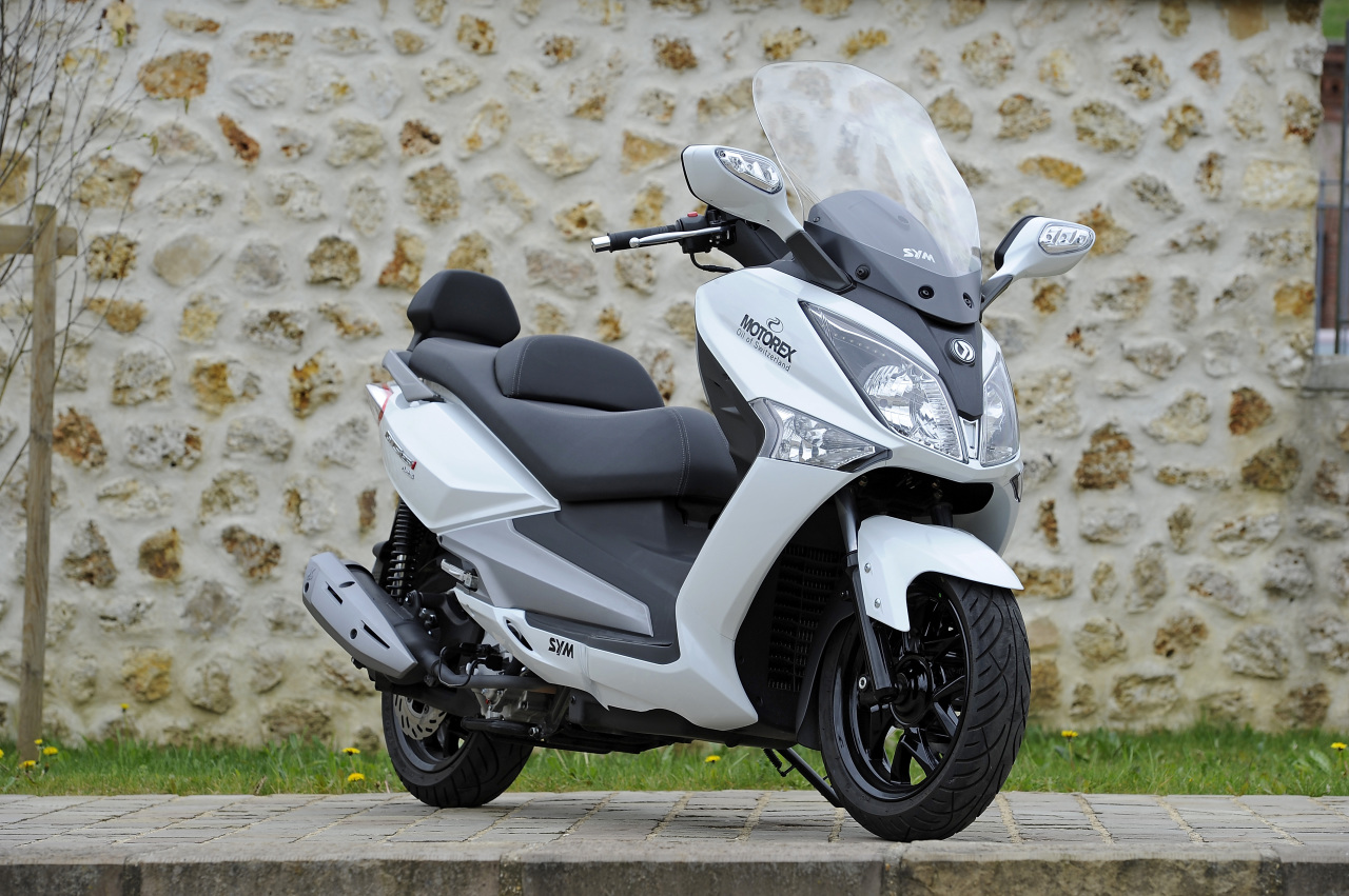 La fiche du Sym 125 GTS ABS S&S