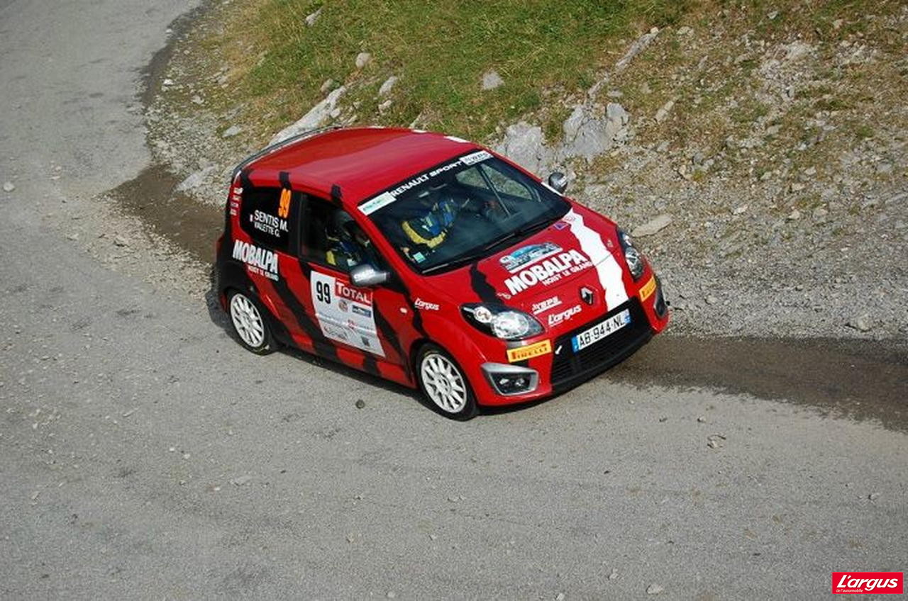 Diaporama et photos - L'argus au rallye du Mont-Blanc en Twingo R1 ...