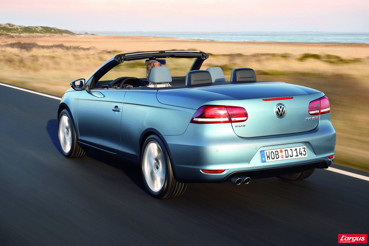 Diaporama et photos - Le Volkswagen Eos restylé à l'essai | L'Argus