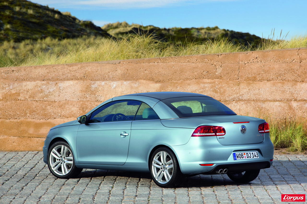 Diaporama et photos - Le Volkswagen Eos restylé à l'essai | L'Argus