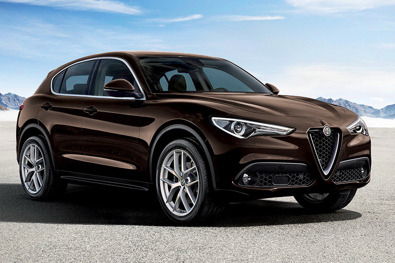 Photo 5 - alfa romeo stelvio marron - Alfa Romeo Stelvio 2017 ...