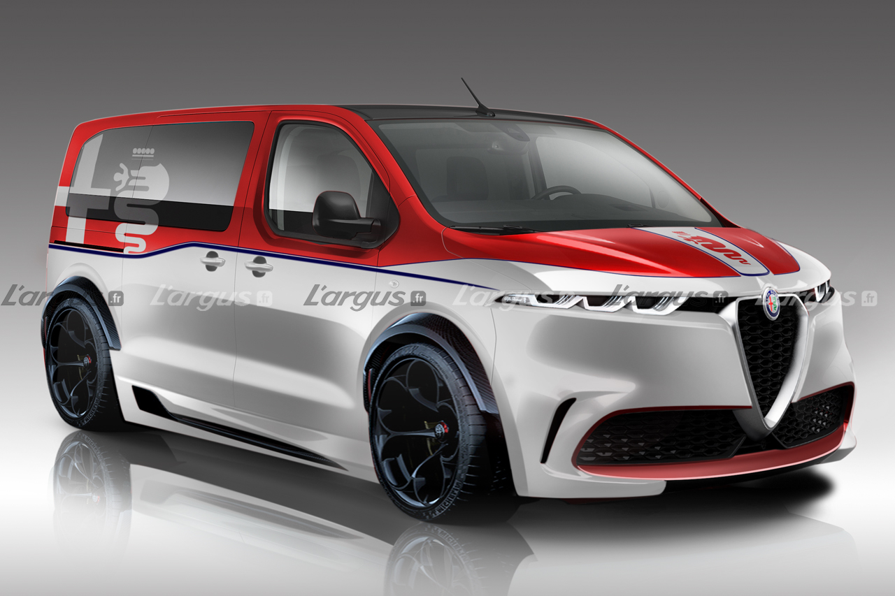 Photo 2 - illustration fourgon utilitaire Alfa Romeo Alfa Romeo Racing ...