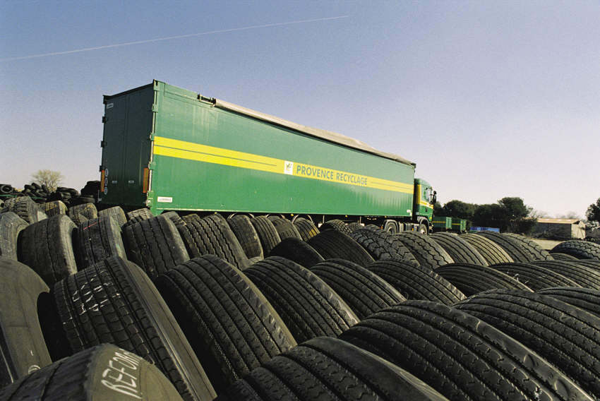 Aliapur a collecté 314 000 tonnes de pneus en 2014