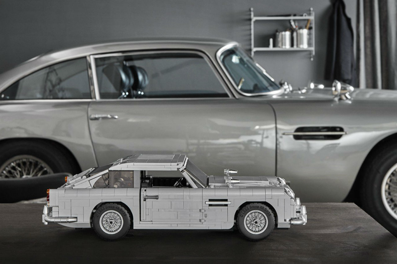 Photo 5 - L'Aston Martin DB5 Lego en 1 295 pièces