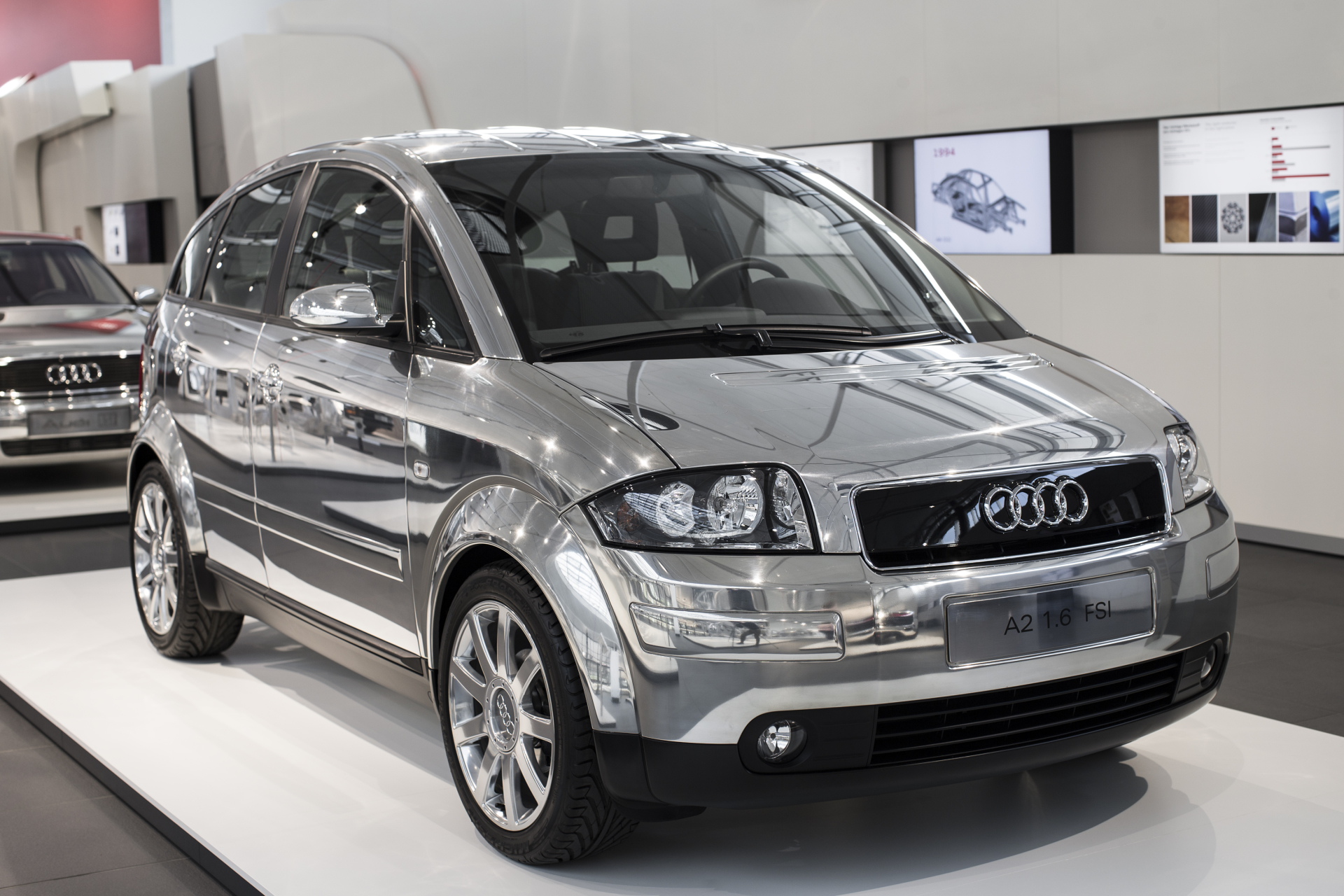 En images. La saga des modèles Audi en aluminium - Audi A2 1999 - L'argus