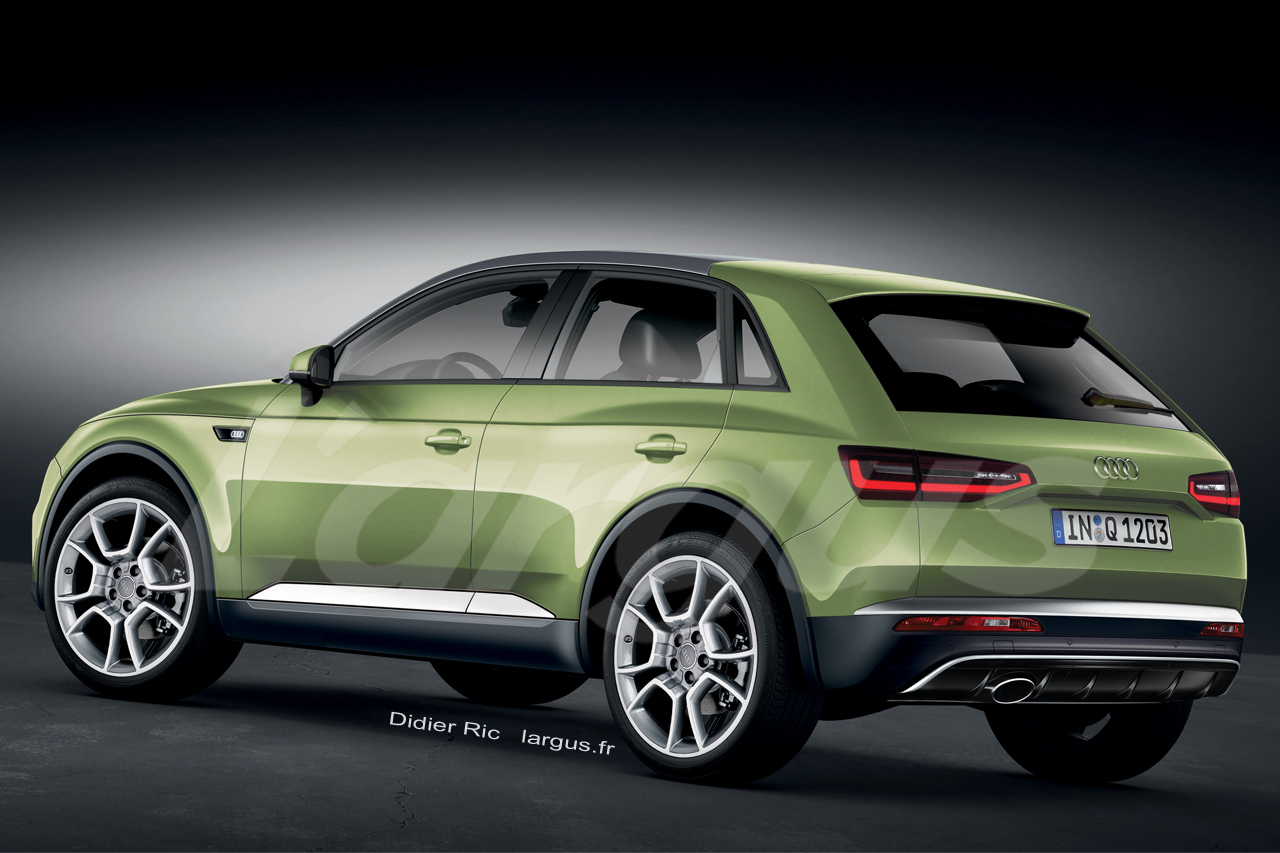 Audi Q1 (2016) : premières images du futur SUV urbain - Photo #2 - L'argus