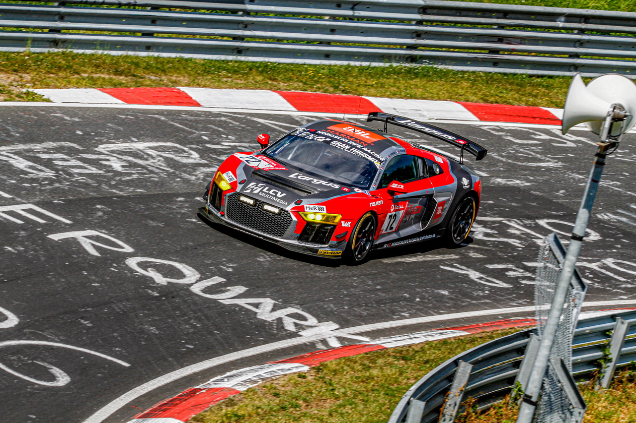 Photo 3 - Audi R8 GT4 24H Nurburgring 2019 action avant gauche - 24H du ...